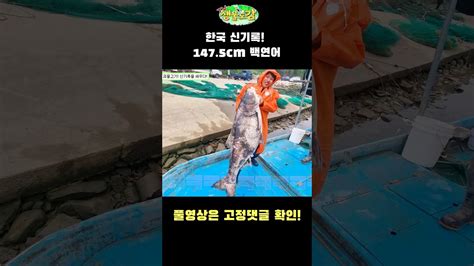 국내 신기록 달성한 거대 민물고기 Youtube