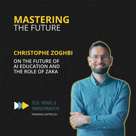 Christophe Zoghbi On Linkedin Christophe Zoghbi On The Future Of Ai Education And The Role Of Zaka