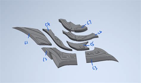 Stl File Honkai Star Rail Feixiao Axe ⭐ ・3d Print Design To Download・cults