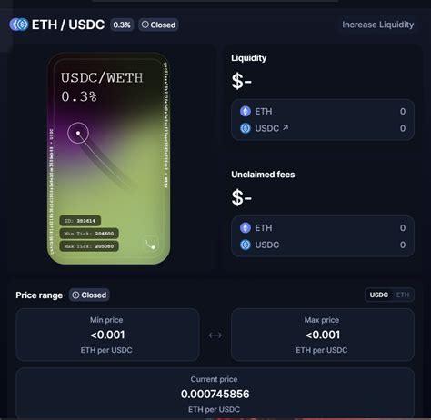 Ui Pool Position Upper And Lower Prices To Short · Issue 5813