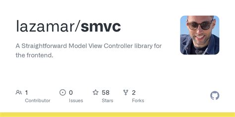 Github Lazamarsmvc A Straightforward Model View Controller Library For The Frontend