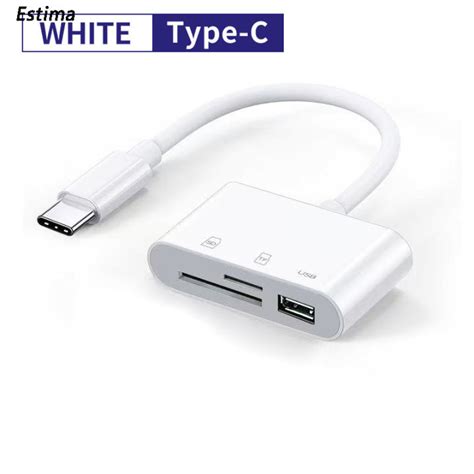 Card Reader Type C Android Mobile Computer Multi Function Otgsdtf Card U Disk Reader Darazlk
