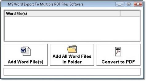 ms word export to multiple pdf files software download convert many