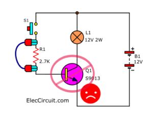Experiment With Transistor As Switch ElecCircuit Com
