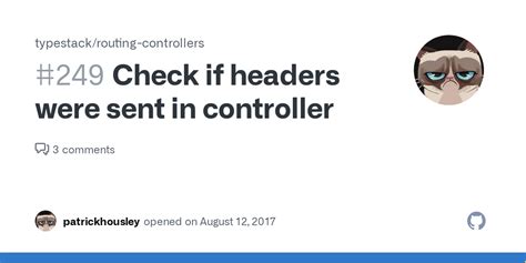 check if headers were sent in controller · issue 249 · typestack