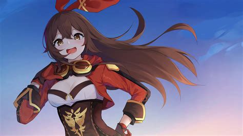 Amber Genshin Impact Wallpapers Wallpapersafari