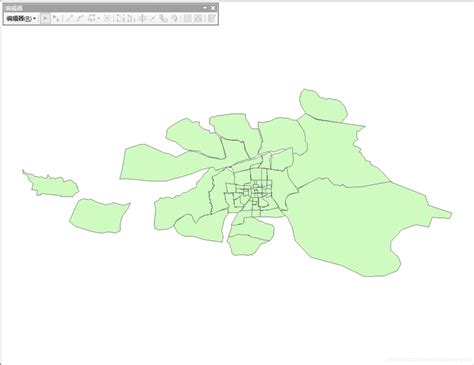 python for arcgis 绘制西安市板块地图 西安市gis小区面 csdn博客