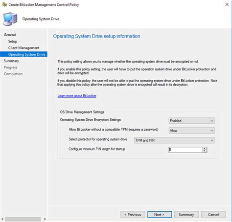 On Premises Bitlocker Management Using System Center Configuration Manager Page 6 System