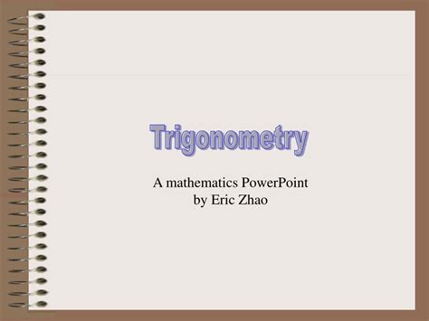 Ppt Trigonometry Powerpoint Presentation Free Download Id 3562055