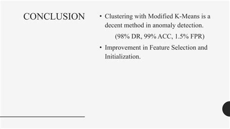 Ddos Detection Using Modified K Means Clustering With Chain Initialization Over Landmark Window