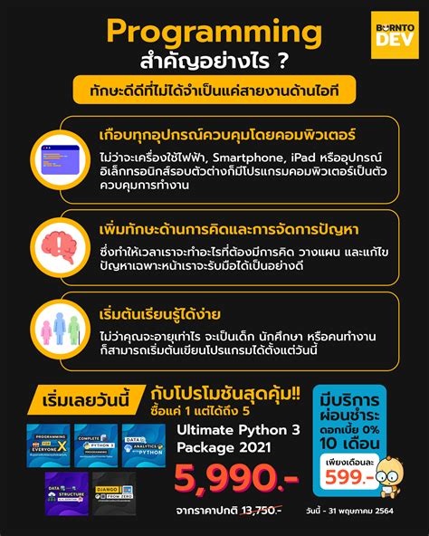 borntodev 🔥 programming สำคัญอย่างไร