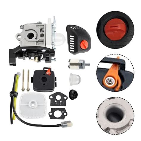 Per Echo Srm 225 Set Filtro Aria Carburatore Trimmer Efficienza Motore
