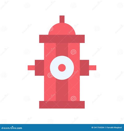 Hydrant Icon Vector Isolated On White Background Hydrant Sign