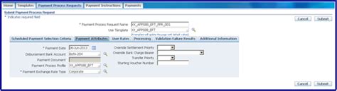 Oracle Applications Oracle R12 Electronic Funds Transfer Eft Payments Setups And Process