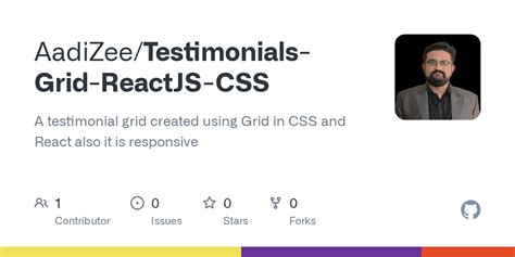 GitHub AadiZee Testimonials Grid ReactJS CSS A Testimonial Grid Created Using Grid In CSS And
