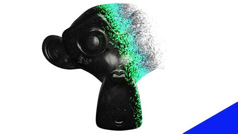 procedural disintegration effect in blender 3d shading tutorial