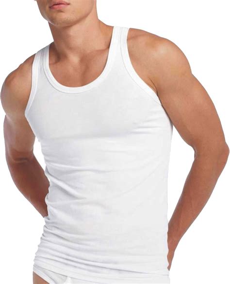 T Shirt Vests For Men Thicker And Heavier Cotton Pack Of 3 Men