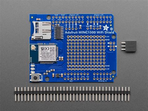 Adafruit Winc1500 Wifi Shield With Ufl Connector Id 3654 Adafruit