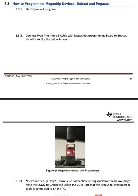 Tida 01243 Looking For Megachips Mcdp2850 Programming Tool And Example Firmware Simulation