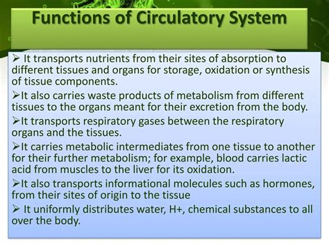 Class 11 Th Body Fluids And Circulation Pptx