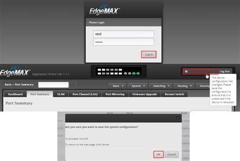 how to backup config from edgeswitch web gui