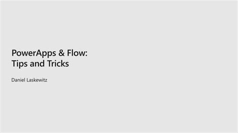 powerapps and flow tips and tricks office 365 user group noord nederland