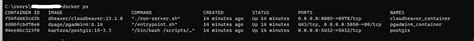 impossible to connect postgresql postgis with cloudbeaver · issue 1797