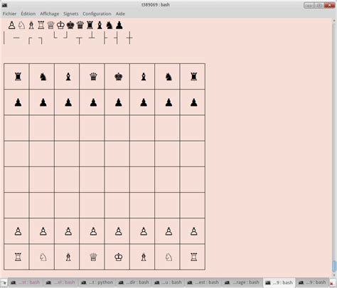 Python Unicode Chessboard In A Terminal Daniweb