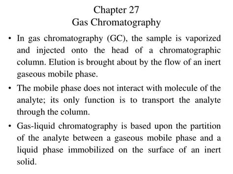 Gas Chromatography Handwritten Notes At Ruth Leet Blog