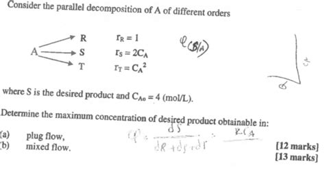 Solved Consider The Parallel Decomposition Of A Of Different