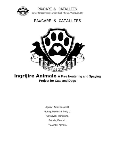 project proposal pdf