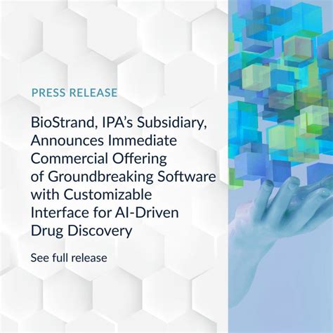 Biostrand A Subsidiary Of Ipa On Linkedin Ehr Drugdiscovery Ai Mab