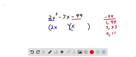 Solvedfactor Each Trinomial Completely See Examples I Through Ii And