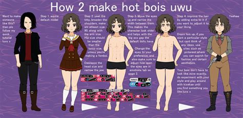 How To Make Men In Kisekae By Gentlebara On Deviantart