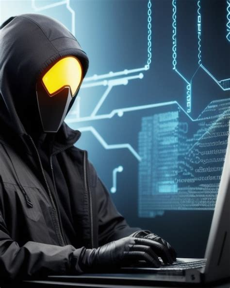 Premium Ai Image Man Try To Hacker Computer Cyber Crime Photo