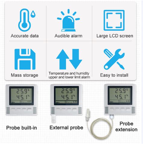 Liquid Crystal Temperature And Humidity Sensor Temperature Sensor Jxct