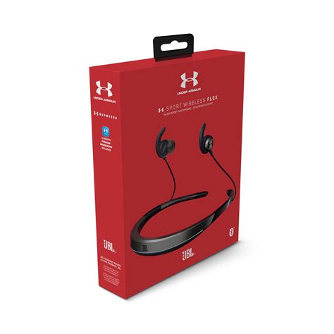 Ua Sport Wireless Flex Engineered By Jbl Wireless Neckband Headphones With All Day Comfort