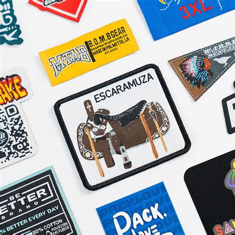 Custom Woven Labels High Quality Any Design Just 100 Pieces