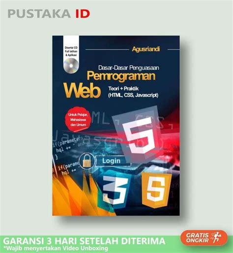 Jual Buku Dasar Dasar Penguasaan Pemrograman Web Teori Praktik Di
