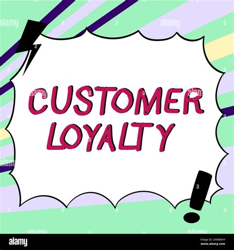 Hand Writing Sign Customer Loyalty Concept Meaning Client Satisfaction Longterm Relation