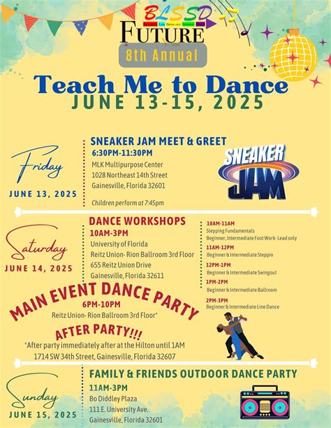 Teach Me To Dance Interactive Workshops Visit Gainesville