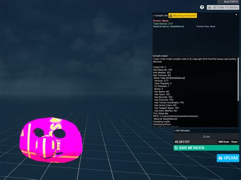 Missing Textures On Dae File Workshop Support And Bugs Pixeltail