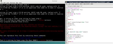 solved write a c program string to lower args c which