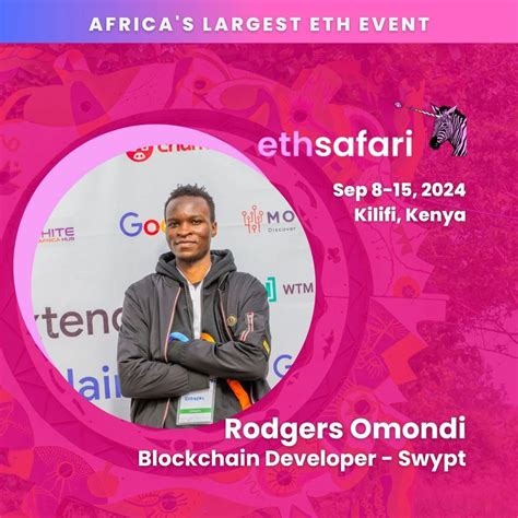 Rodgers Omondi On Linkedin Ethsafari