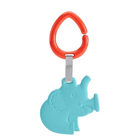 Син слон за никнене на зъби 14 х 18 см Emag Bg