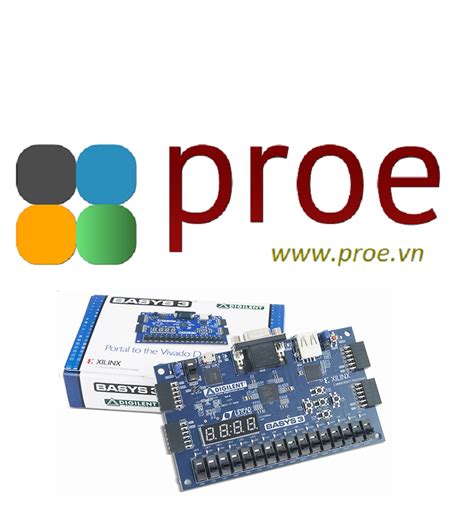 Basys 3 Artix 7 Fpga Trainer Board Điện Tử Proe