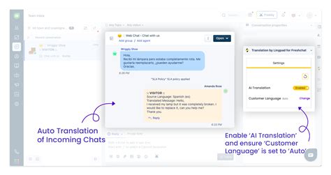 how to use lingpad s ai translation freshchat live chat translation