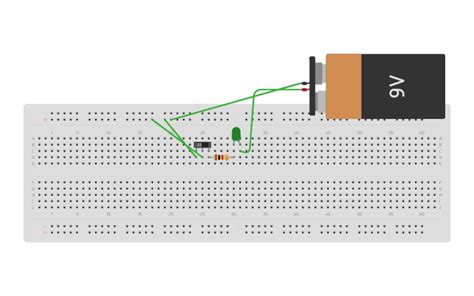Circuit Design Resistor Led Grnd Circuit Tinkercad