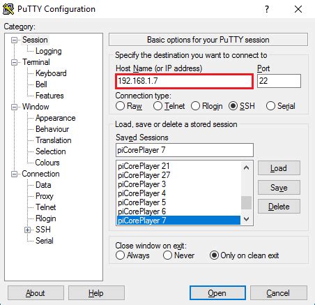 Access PCP Via Ssh PiCorePlayer Documentation
