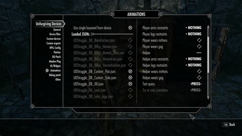 Unforgiving Devices Extra Animations Downloads Skyrim Adult And Sex Mods Loverslab